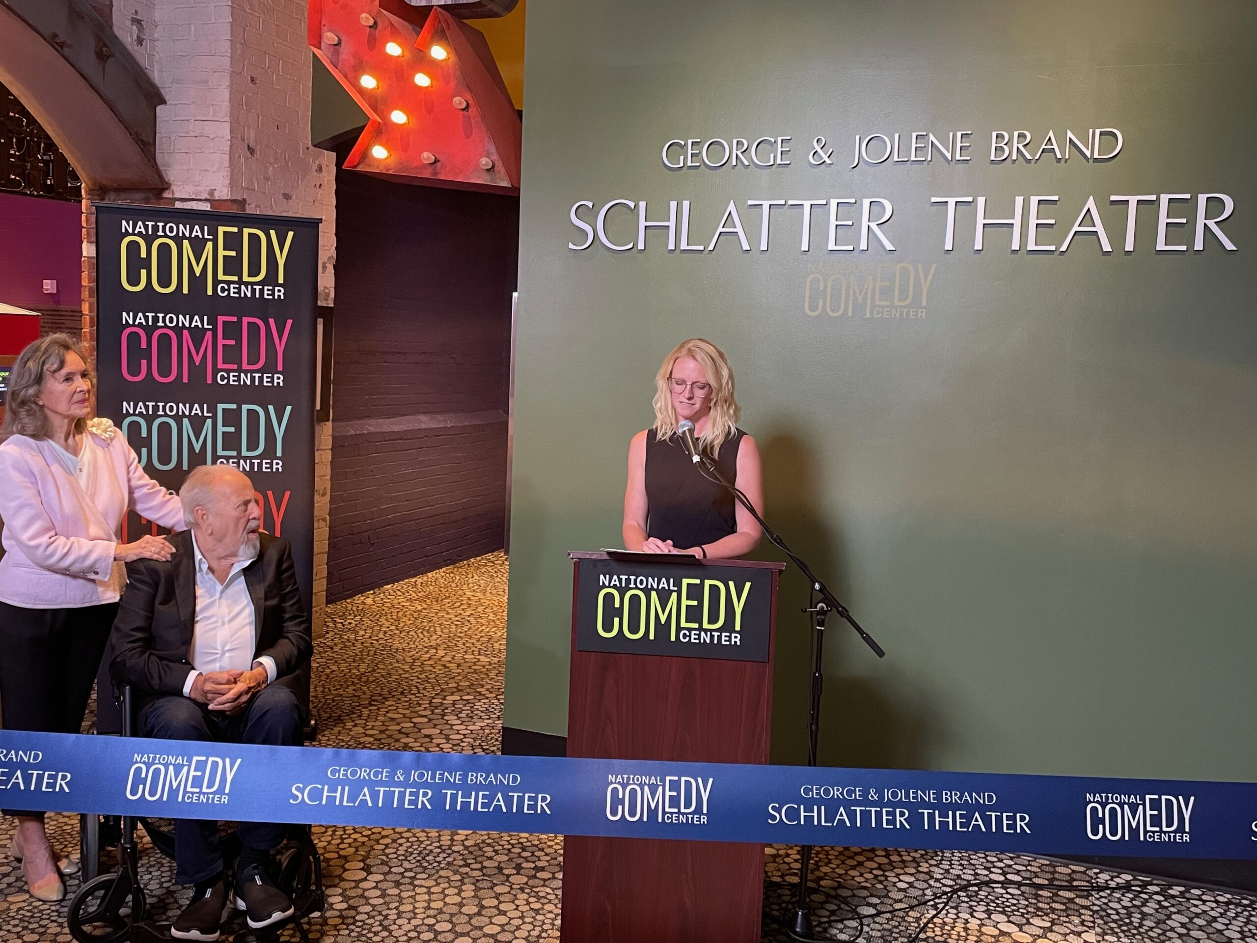 NCC Dedicates George, Jolene Brand Schlatter Theater | News, Sports ...